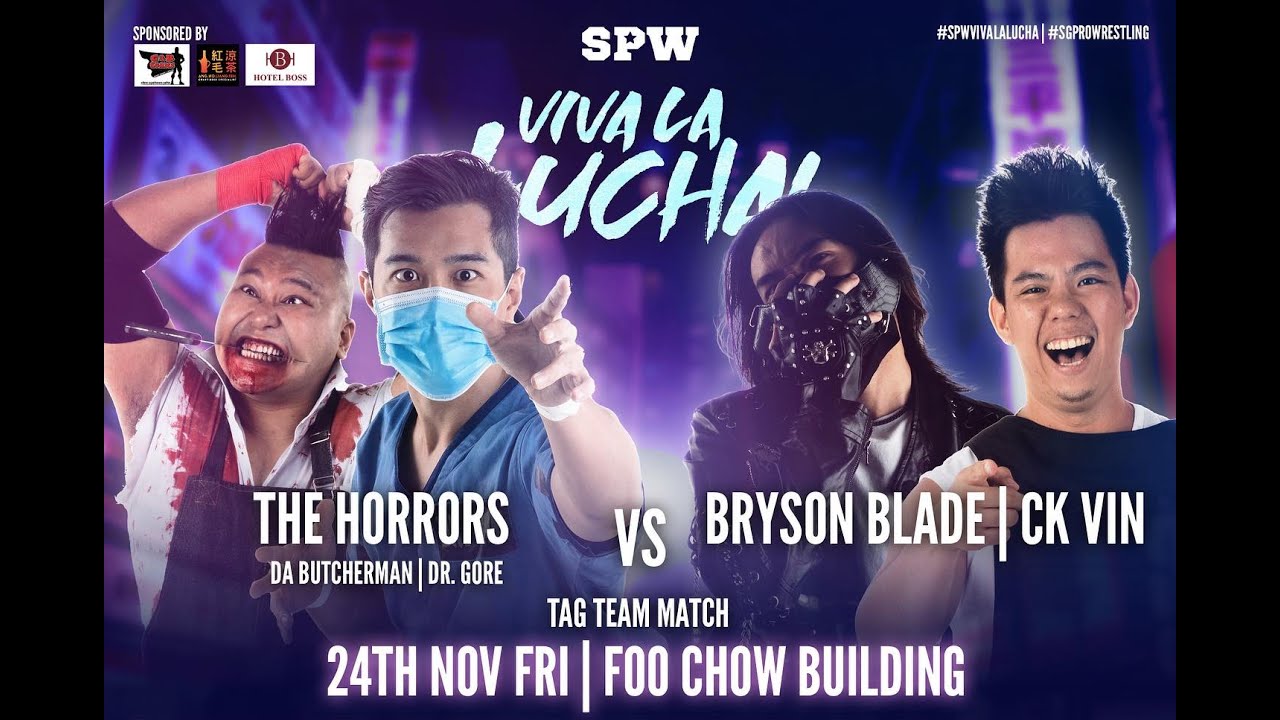 The Horrors vs Bryson Blade and CK Vin | SPW Viva La Lucha - YouTube