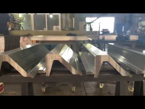 Gooseneck tool press brake tooling punch manufacturing - YouTube