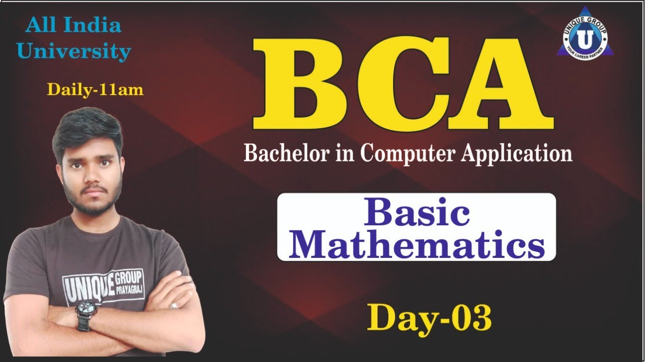 bca Basic Mathematics Day 03 Bca Maths In Hindi For All bca Basic Mathematics Day 03 Bca Maths In Hindi For All
