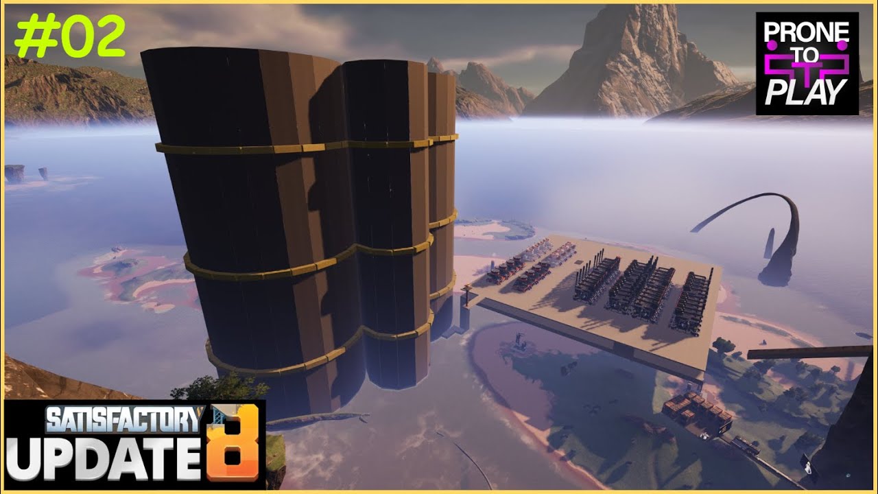 Over 250m high POWER TOWERS for 134 Fuel Generators! - Satisfactory ...