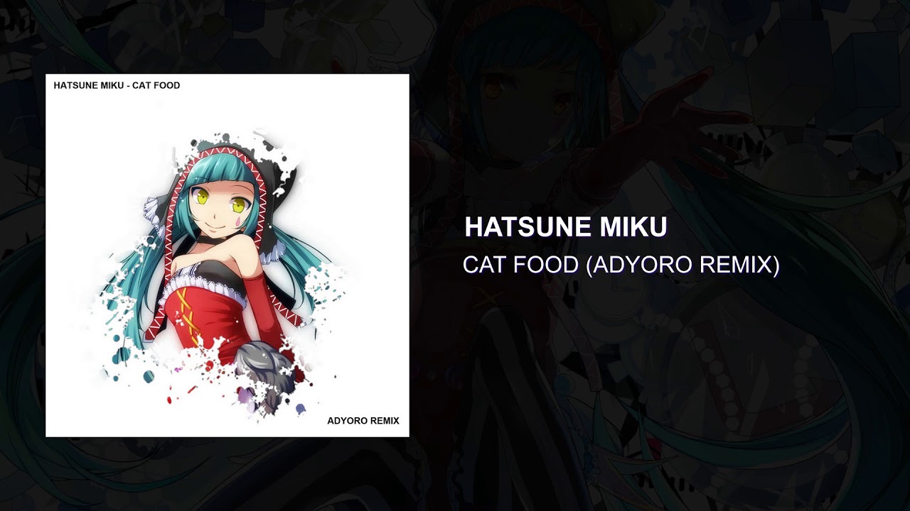 Hatsune Miku Cat Food