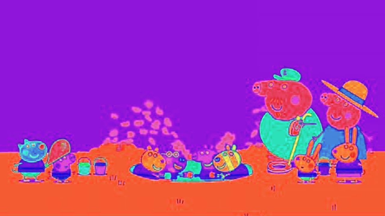 Peppa Pig Digging Soil | Peppa Pig Video Different Effects - YouTube