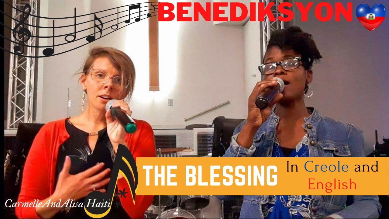 BLANC KAP CHANTE AN CREOLE! THE BLESSING(BENEDIKSYON), cover by ...