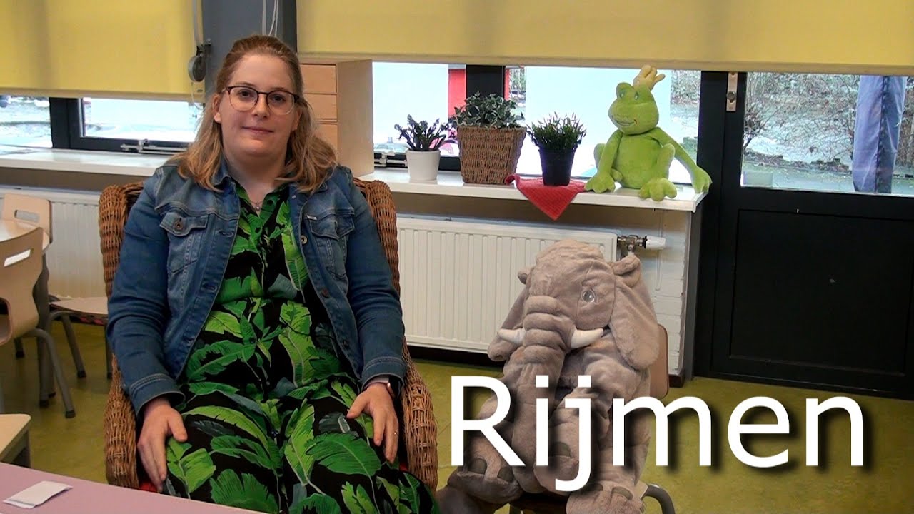 Juf Janique - Rijmen - YouTube