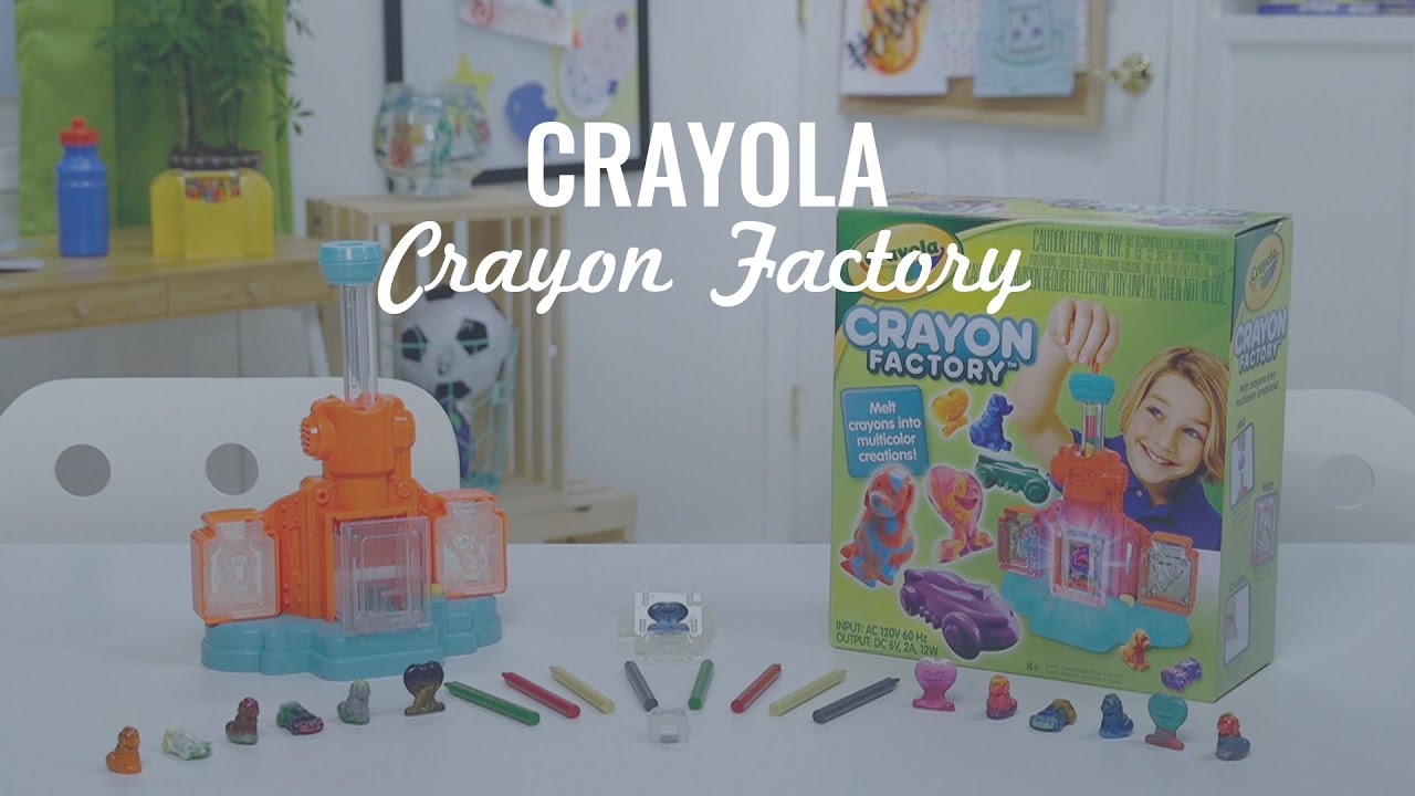 Crayola: Crayon Factory Demo (0:30) - YouTube
