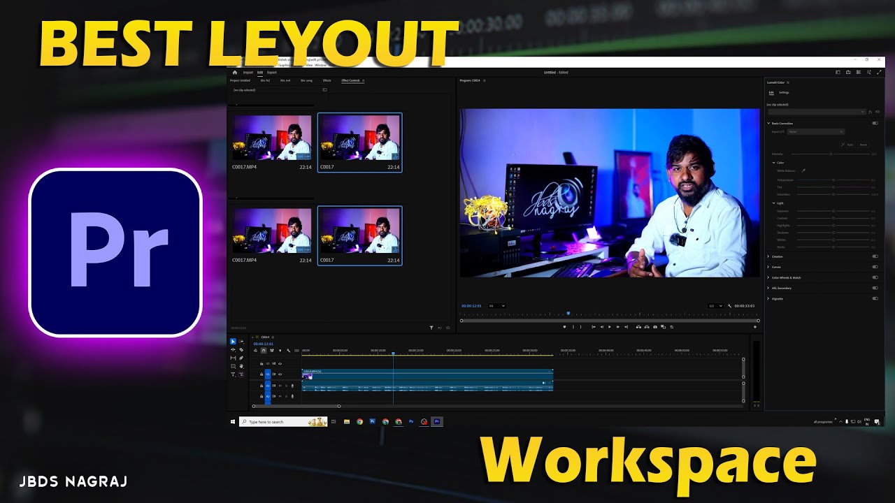 How to Create Workspace in Premier Pro, Layout, Dashboard - YouTube