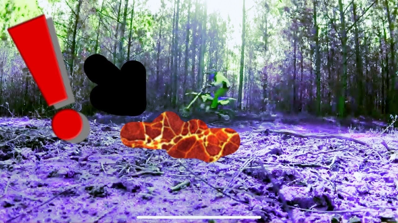 JUMPING OVER TOTALLY REAL LAVA😱(NOT CLICKBAIT!)🤣 - YouTube