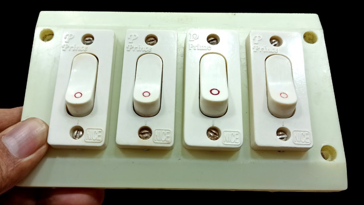 how to connect board connection , 4 switch, board, connection - YouTube