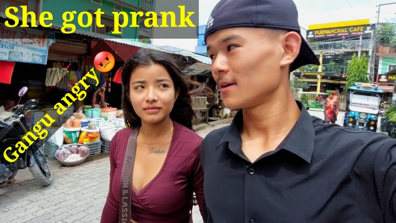 Prank saphal😵😆 // Gangu chettri got prank🤪😜 // prank video || Nakesh ...