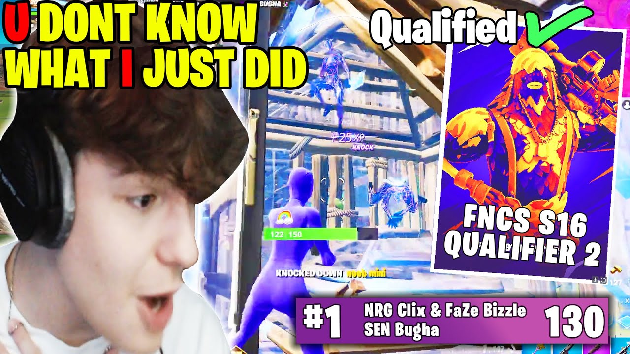 Clix Trolls The Whole FNCS & STILL Gets #1 Place - YouTube