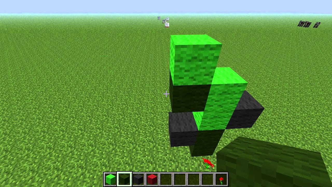 How to make a rose in Minecraft - YouTube