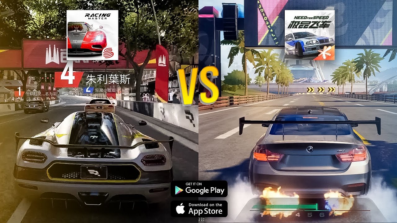 NFS Mobile Beta Vs Racing Master Beta | Need For Speed Mobile Open ...