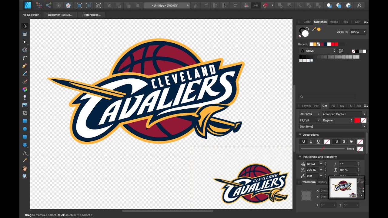 Retouching Logo Menggunakan Affinity Designer - YouTube
