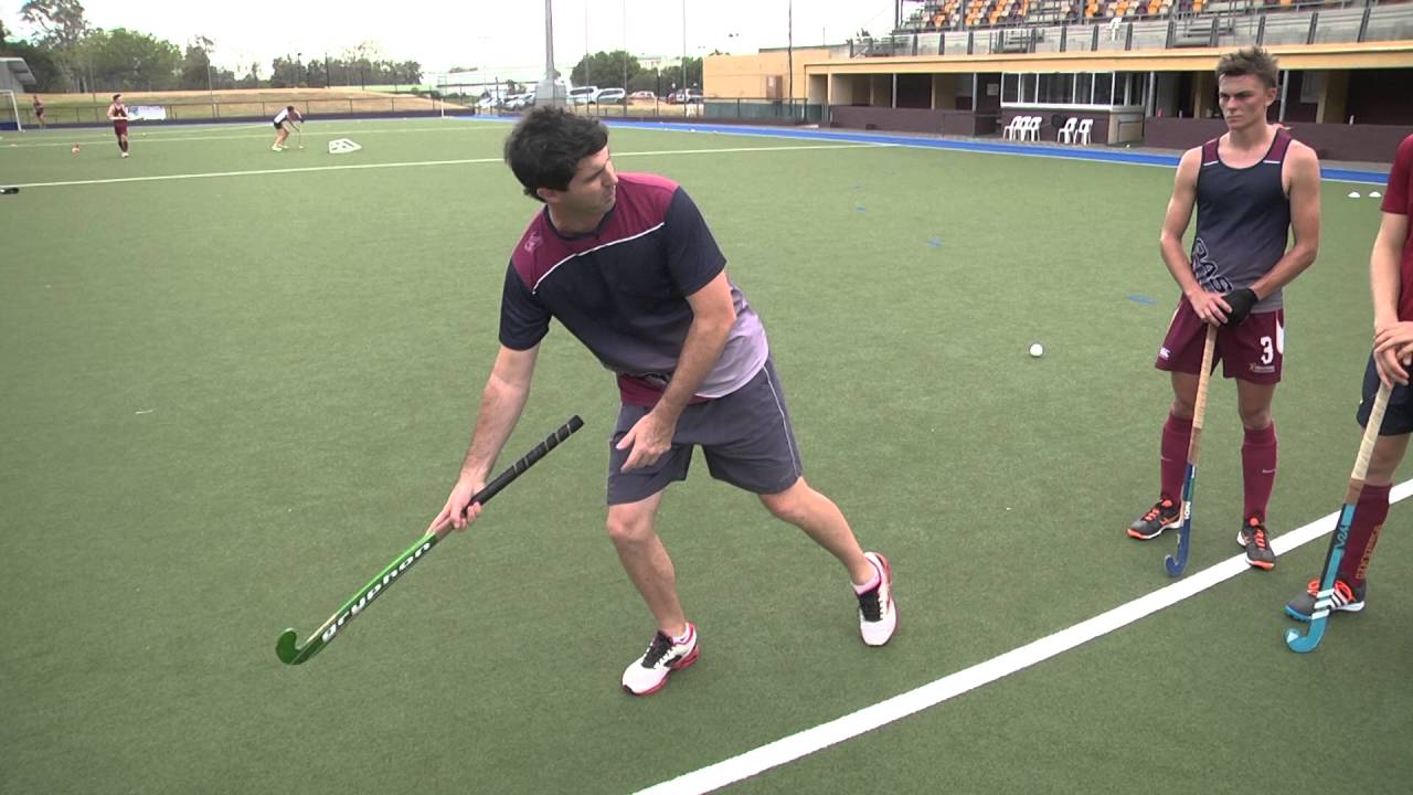 Just Hockey Skill Up 06 Matt Wells on receiving the overhead over your ...