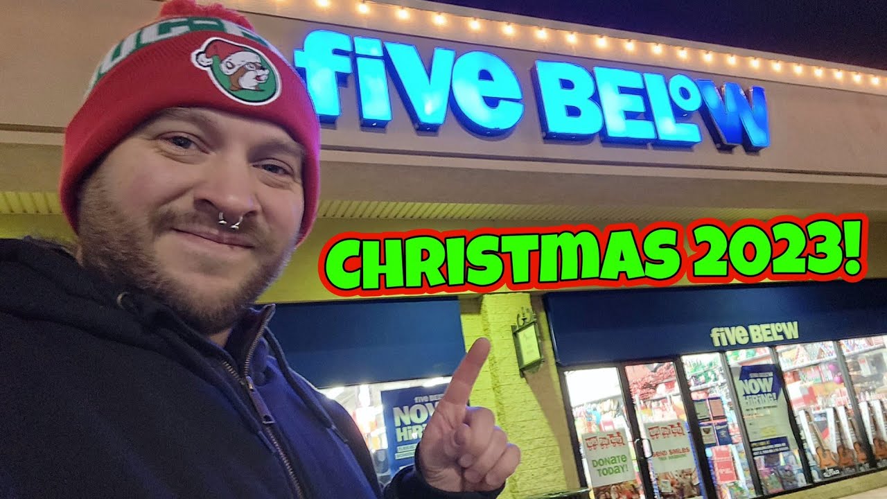 CHRISTMAS 2023 AT FIVE BELOW - PITTSBURGH, PA - YouTube