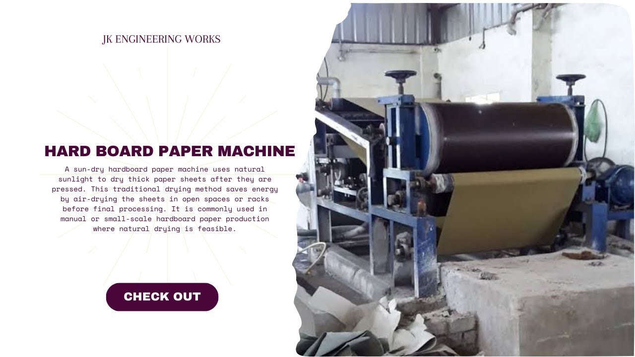 Paper Board Making Machine - YouTube