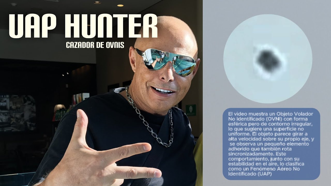 Claudio Yarto del grupo Caló: ¡Ahora UAP Hunter! Graba un OVNI el 12 de ...