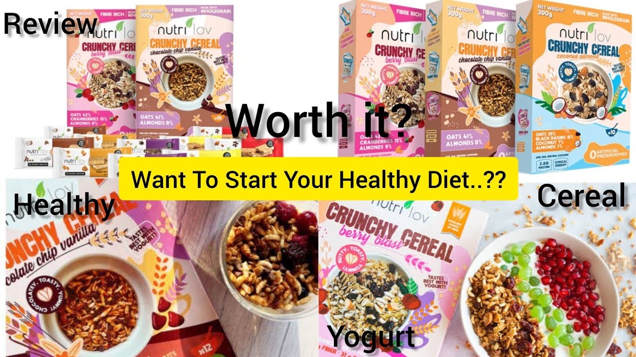 Do You Need a Healthy Start ? Nutri Love Bars and Cereals & Giveaway ...