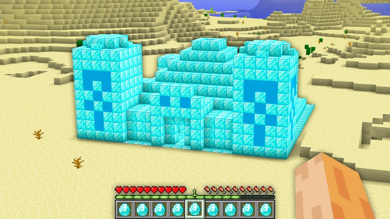 I found DIAMOND TEMPLE in Desert !!! Secret New Generation in My ...