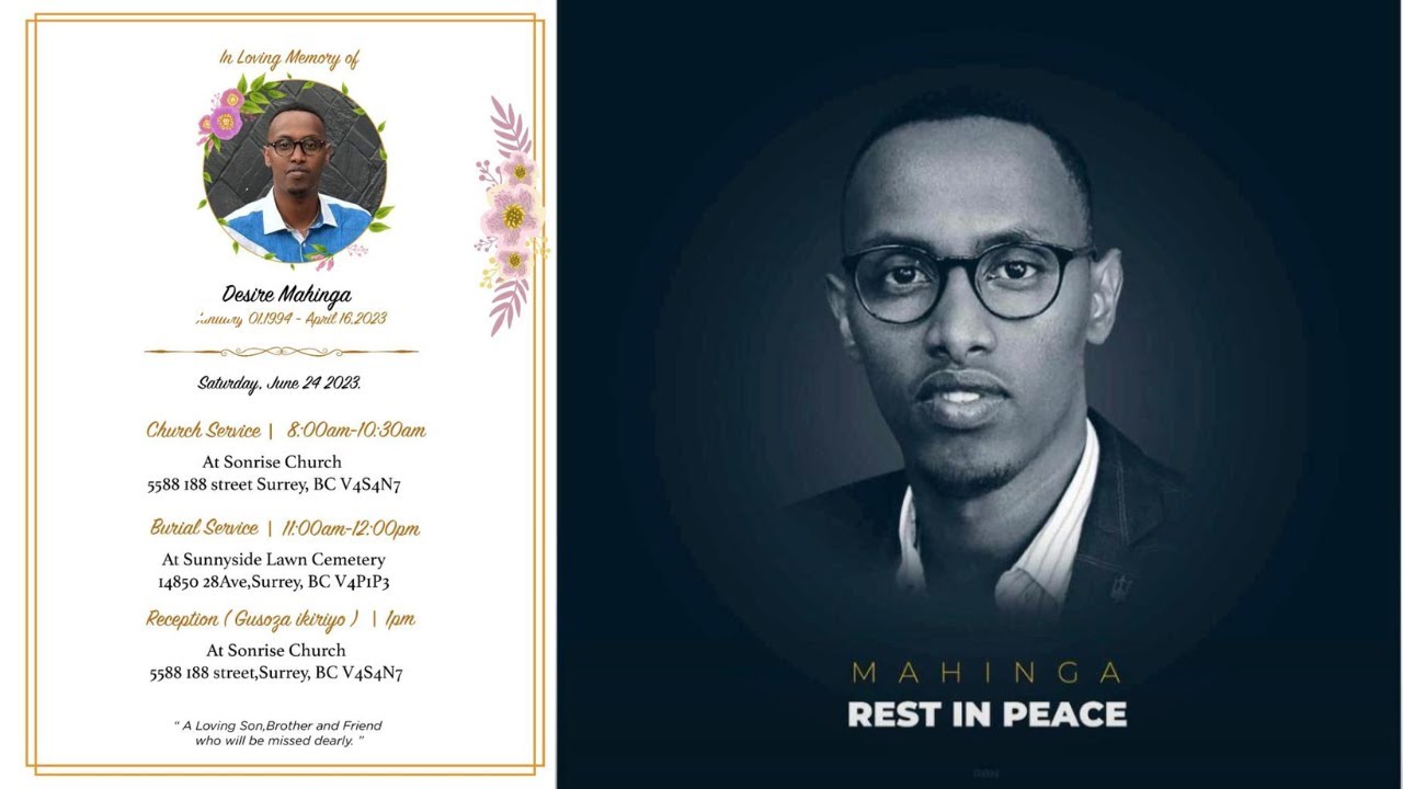 LIVE/GUSEZERA BWANYUMA😭😢MAHINGA DESIRE KURIKIRA UMUHANGO WO GUSEZERA ...