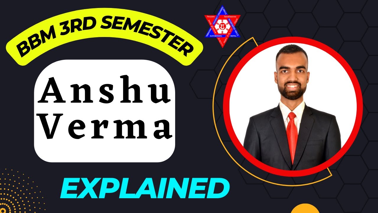 ANSHU VERMA | Important Video for BBM 3rd Semester Exam | BBM Students ...