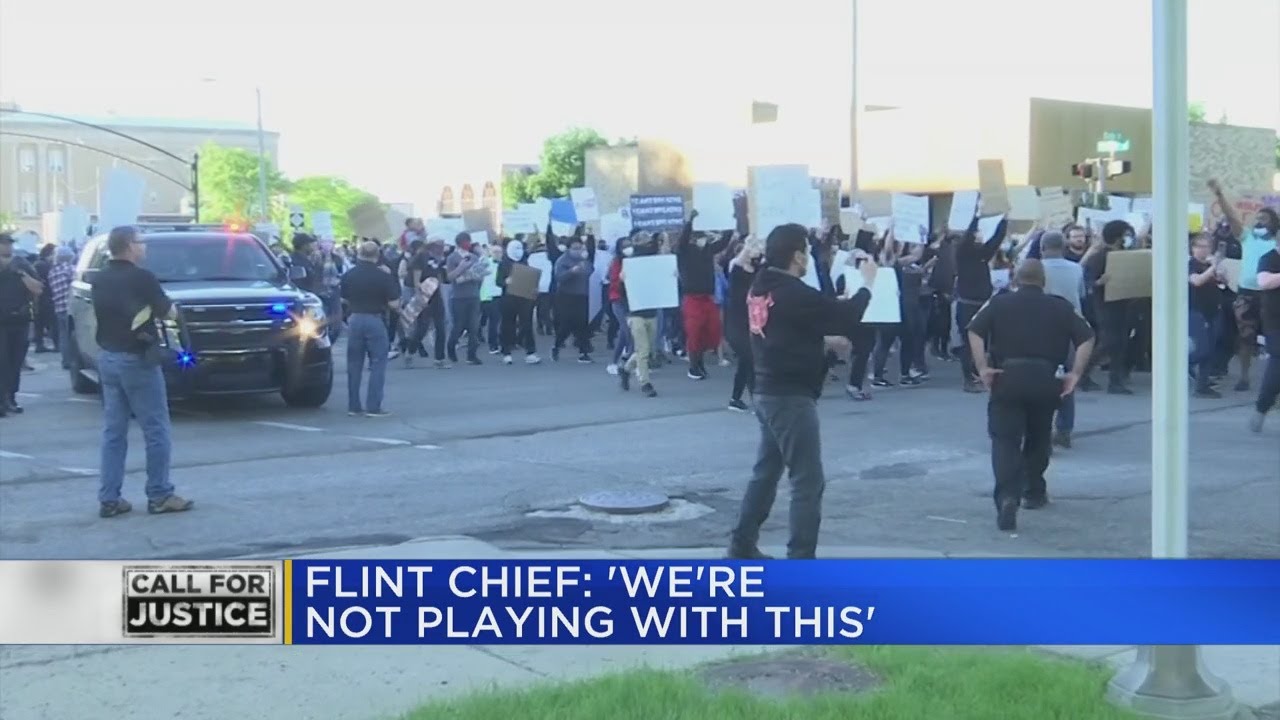 Flint Chief: 'We're not playing with this' - YouTube