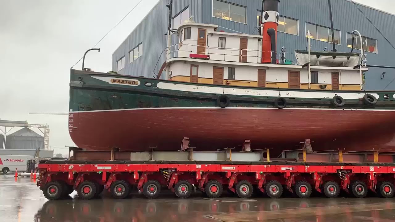 S.S. Master is wooden-hulled and steam-powered tug boat in B.C., is ...