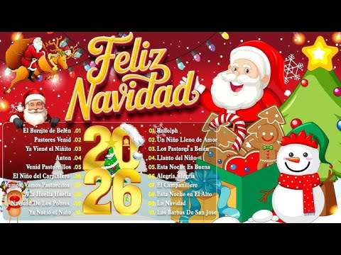 Las Mejores Canciones Navidad 2026 - Música de Navidad en Español ...
