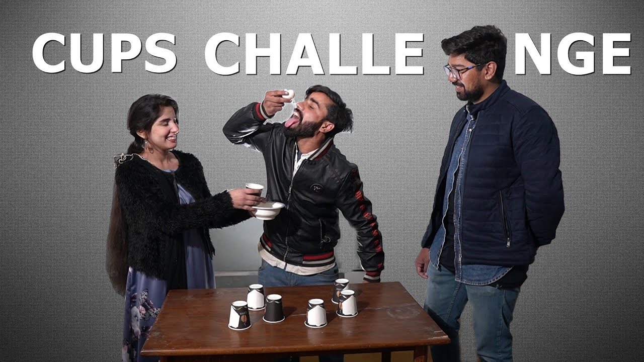 Office Men Cups Challenge Kia - YouTube