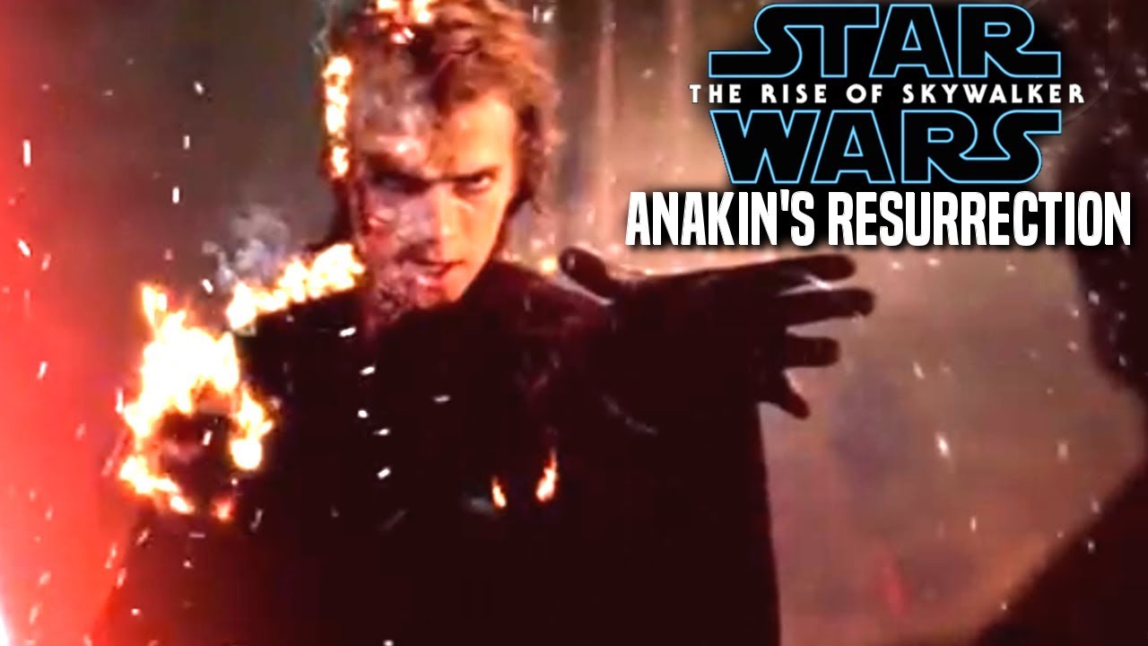 The Rise Of Skywalker Anakin's Resurrection Scene Leaks (Star Wars ...