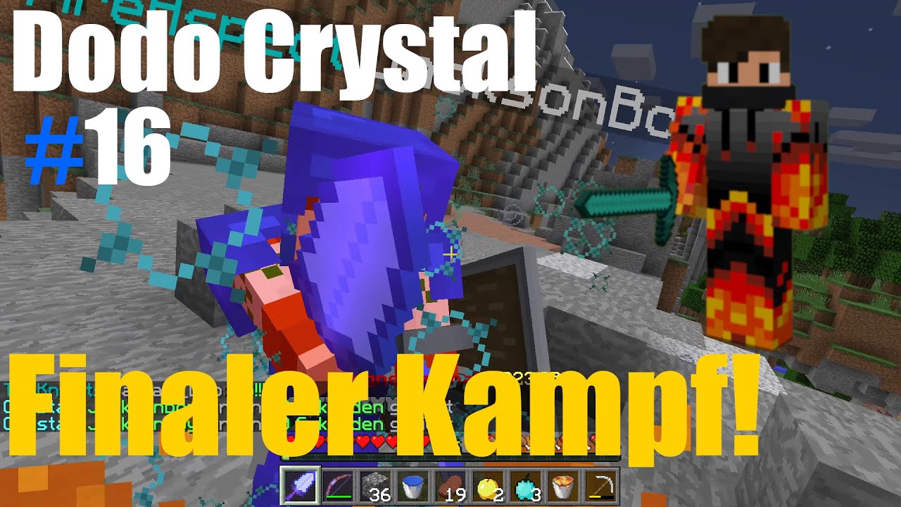 Minecraft Dodo Crystal Ep. 16 | Endfight! | Steff07 | #TheKnights - YouTube