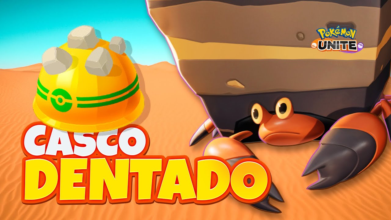 CRUSTLE CON CASCO DENTADO?! | Pokémon Unite | Meme gameplay - YouTube