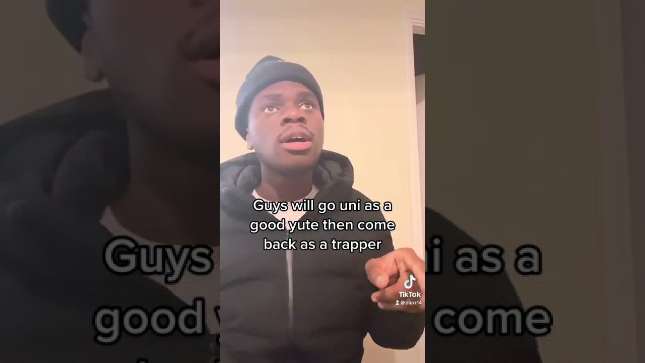Guys will go uni as a good yute then come back as a trapper - YouTube