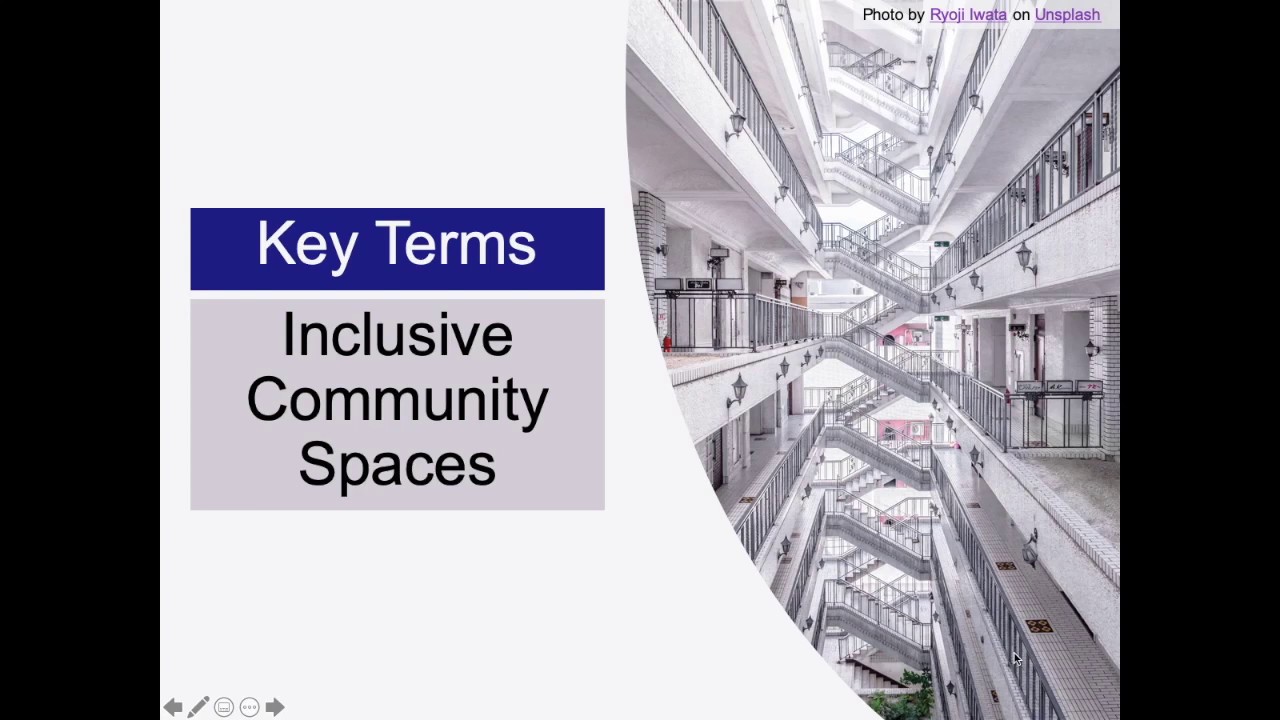 Key Terms - Inclusive Community Spaces - YouTube