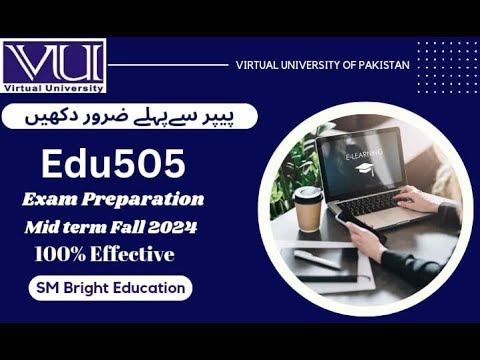 Edu505 Midterm Exam Preparation 2024 || Edu505 Mega Quiz File || SM Bright Education - YouTube