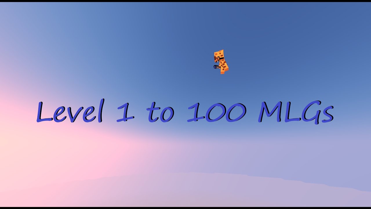 MLGs from Level 1 to Level 100 - YouTube