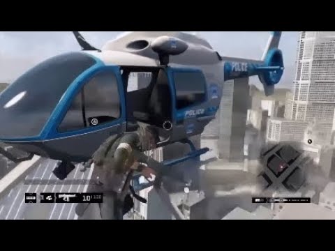 Watch dogs: difficult method of tbone highjacking helicopter - in mid ...
