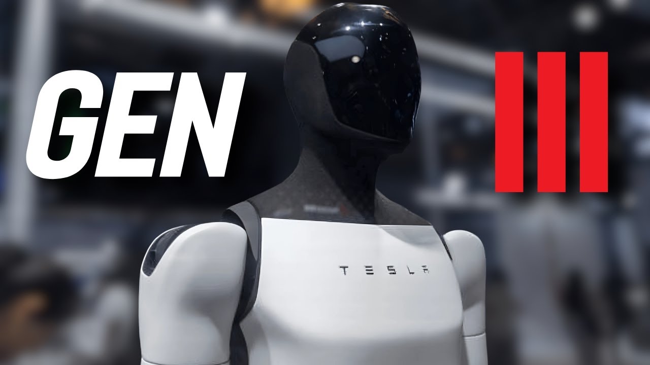 Elon Musk Confirms Tesla Bot Gen 3 Special Edition 2025 with Leaked ...