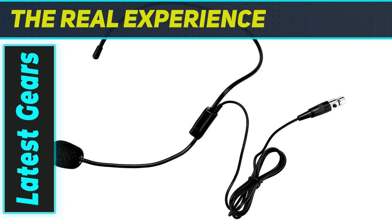 Best Mini XLR Headset Mic for Teachers & Speakers! - YouTube