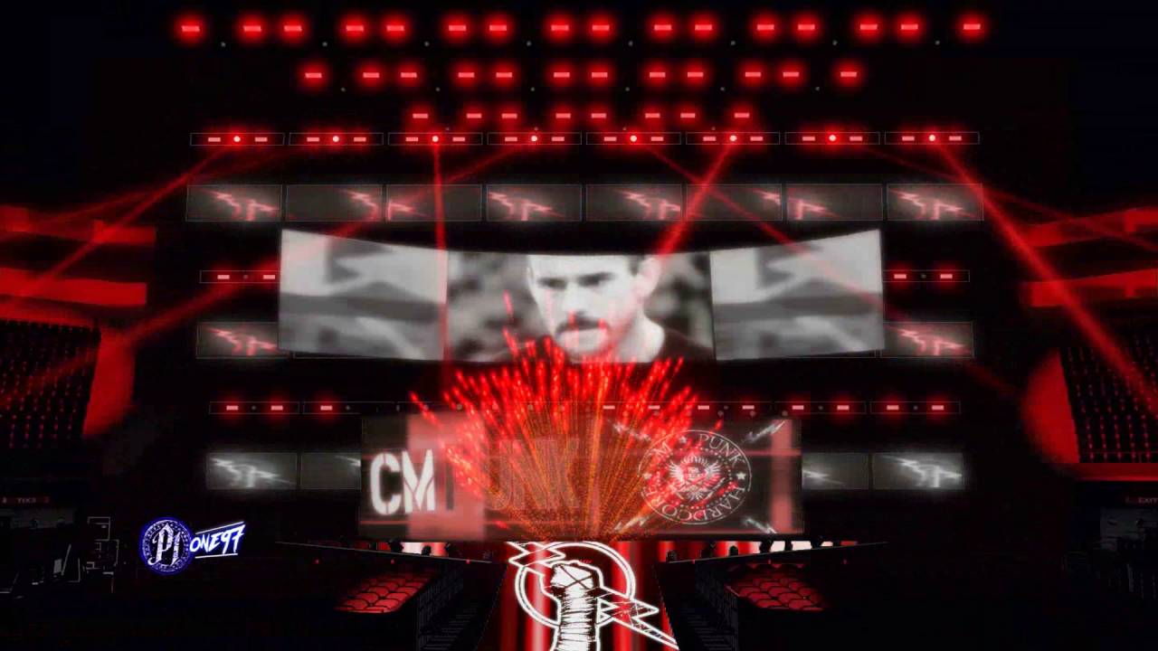 2016: CM Punk CUSTOM Return Stage Animation (HD) - YouTube