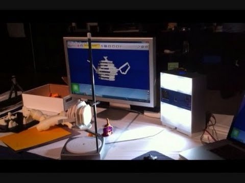 Next Engine 3d scanner - YouTube