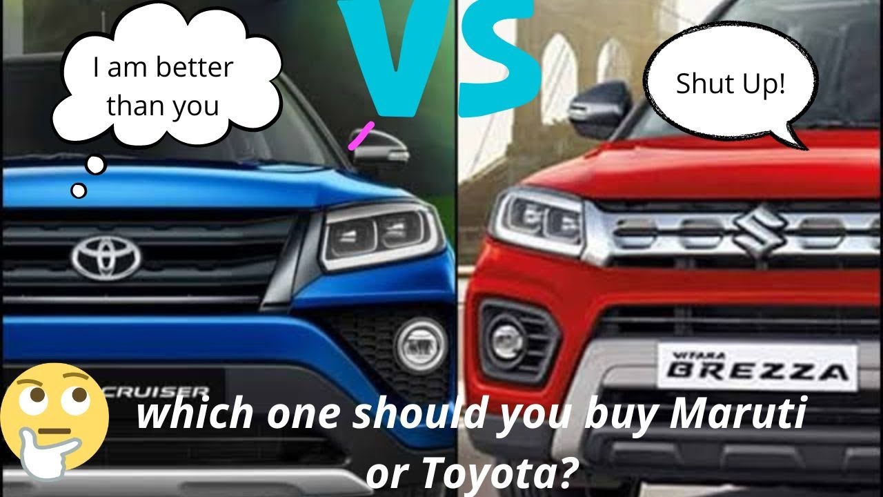Toyota Urban Cruiser VS Maruti Brezza. Which one should you Buy and Why ...