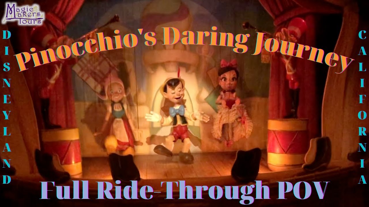 Pinocchio's Daring Journey - FULL RIDE POV - Disneyland, CA - September ...