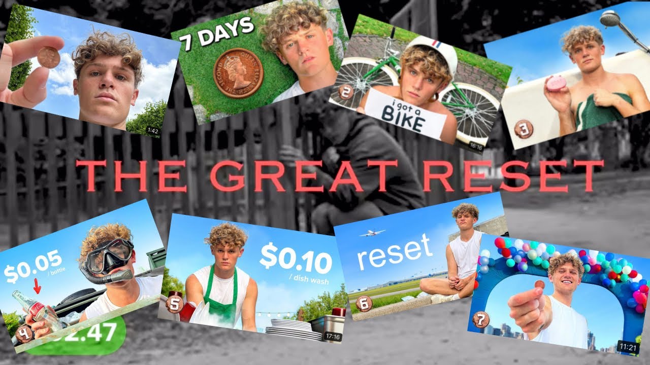 Every Time Ryan Trahan said “Great Reset” | Penny Challenge [2023 ...