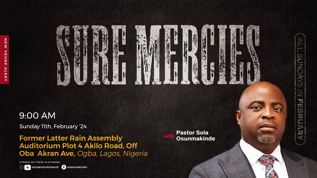 NEW VENUE ALERT! Household of David has a new venue for February - YouTube