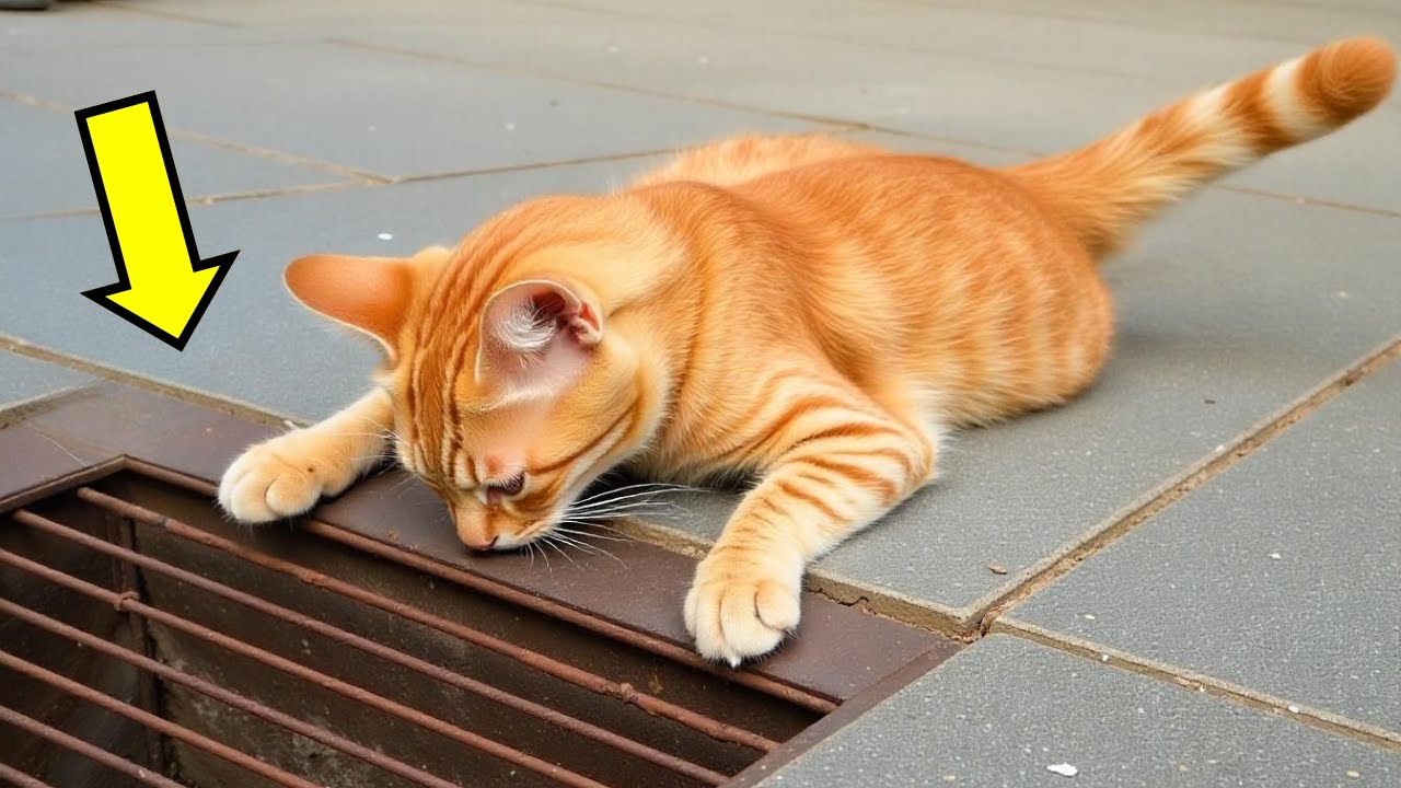 The Cat Kept Watching the Drain Since Morning—What They Found Inside ...