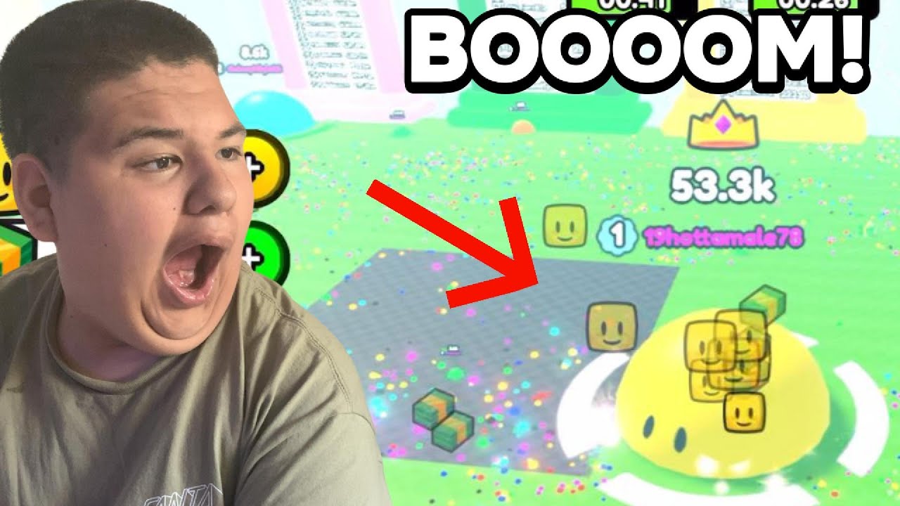 BECOMING THE BIGGEST SLIME IN ROBLOX (FIRST VIDEO) - YouTube