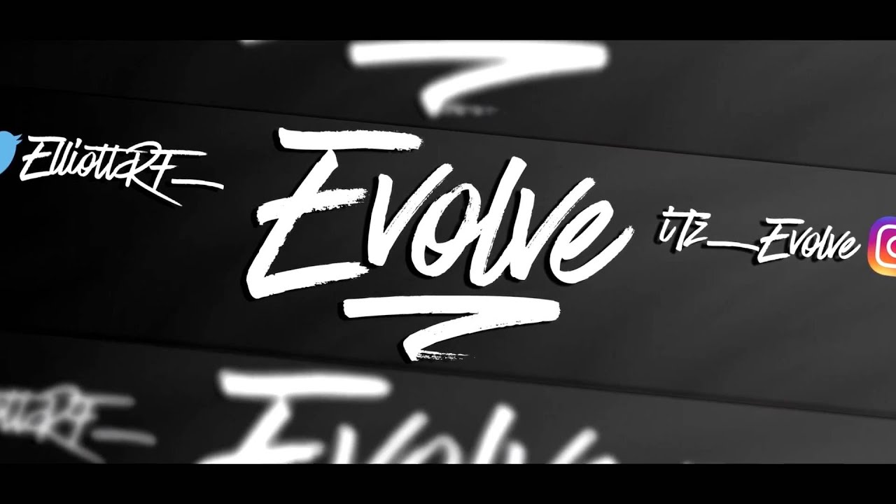 CLEAN YOUTUBE BANNER TEMPLATE! (With Download) - YouTube