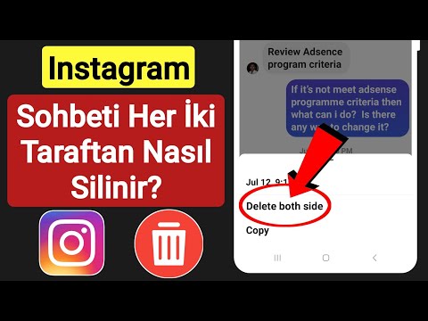 Instagram Sohbeti Her İki Taraftan Nasıl Silinir 2023 | Instagram Mesajlarını Her İki Taraftan Silme