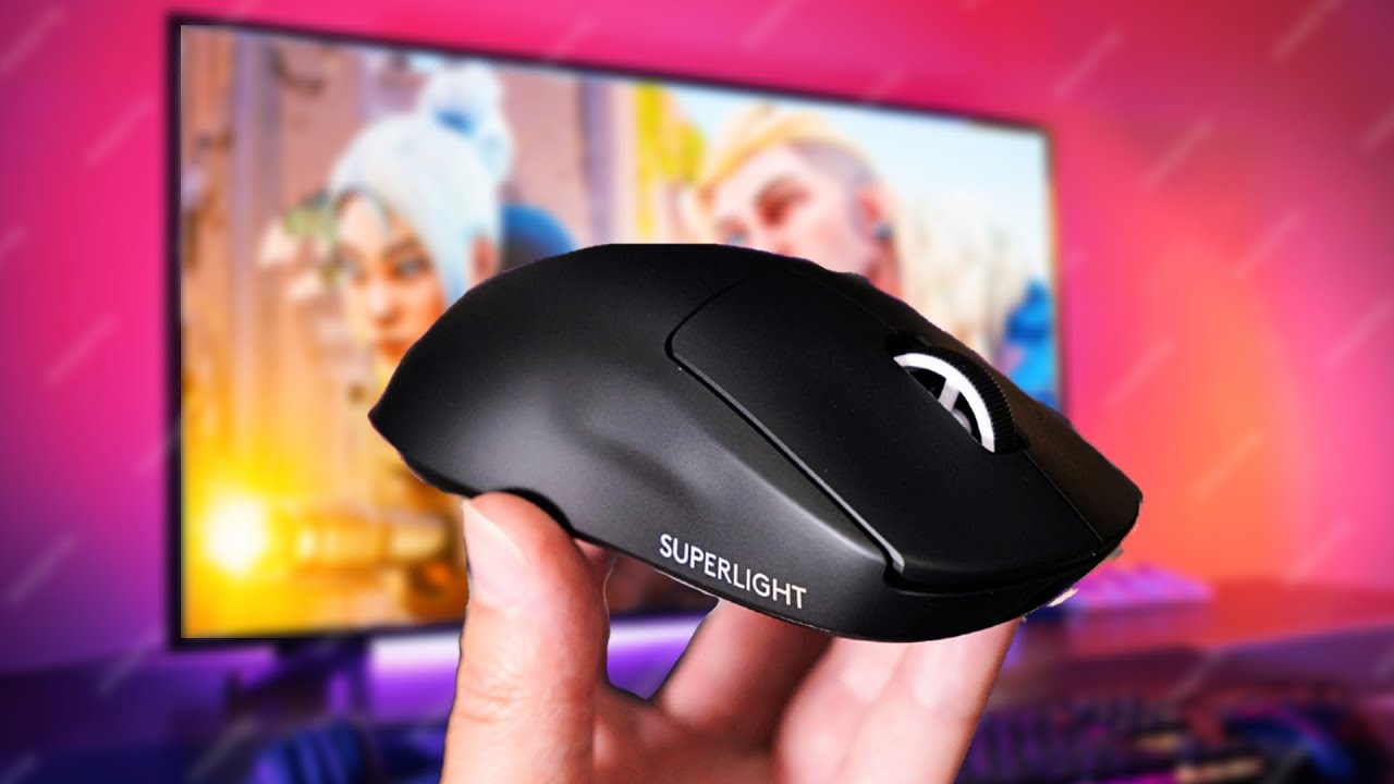 First time use Logitech G Pro X Superlight in Valorant - YouTube